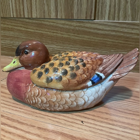 Fitz and Floyd | Accents | Fitz And Floyd Duck Candy Dish Wlid Ceramic ...